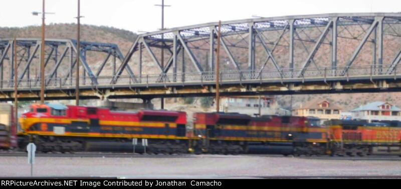 BNSF 4612, KCSM 4082, KCS 4144